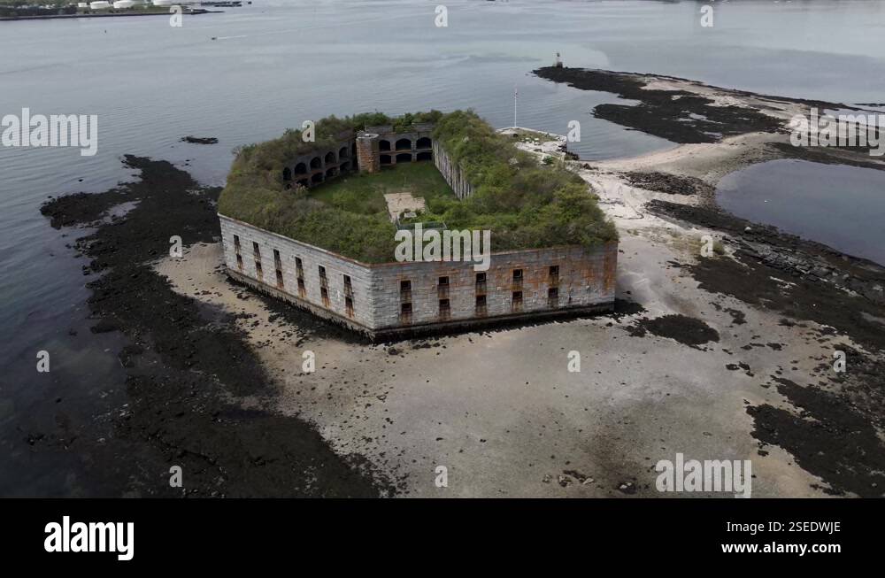 Fort Gorges is a former United States military fort built on Hog Island ...