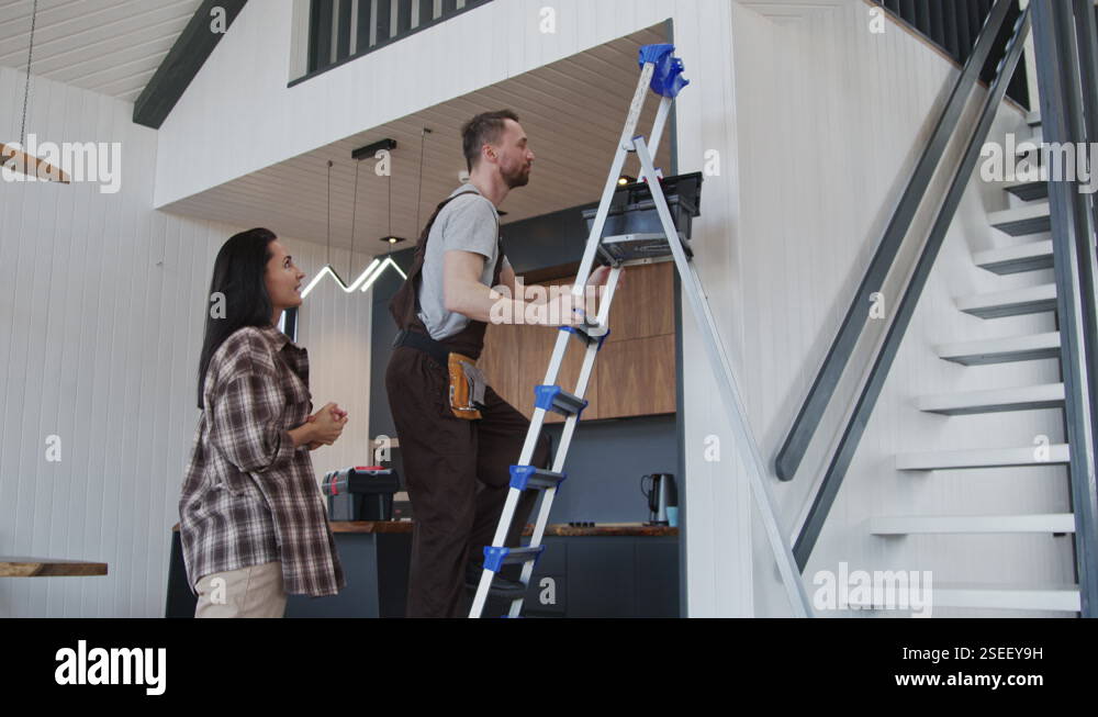 Female handyman Stock Videos & Footage - HD and 4K Video Clips - Alamy