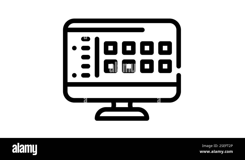 files of operating system black icon animation Stock Video Footage - Alamy