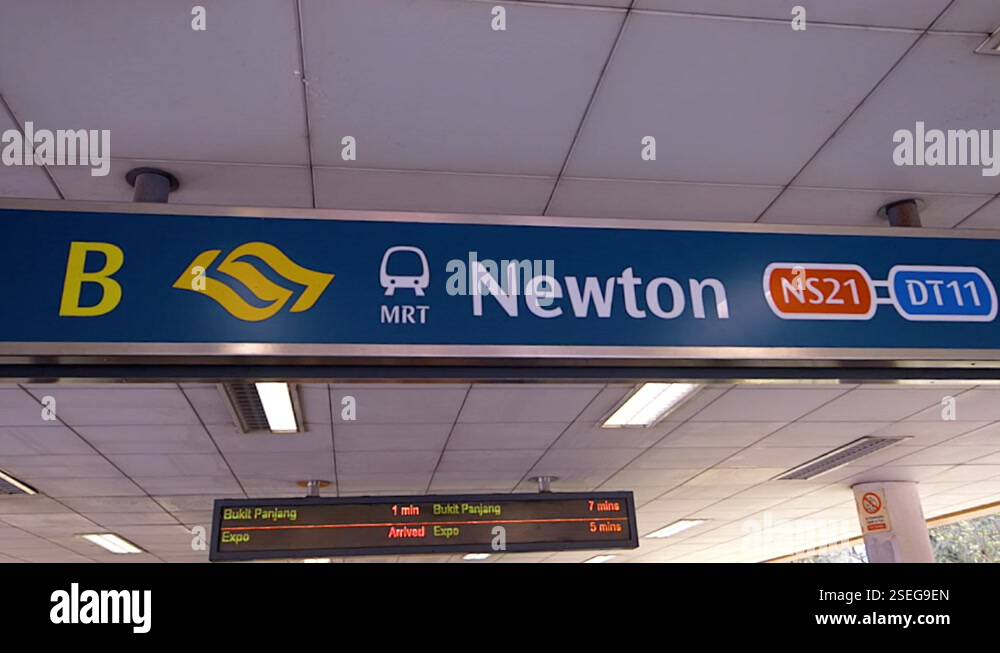 Mrt station sign Stock Videos & Footage - HD and 4K Video Clips - Alamy