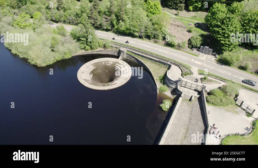 Ladybower reservoir overflow spillway Stock Videos & Footage - HD and ...