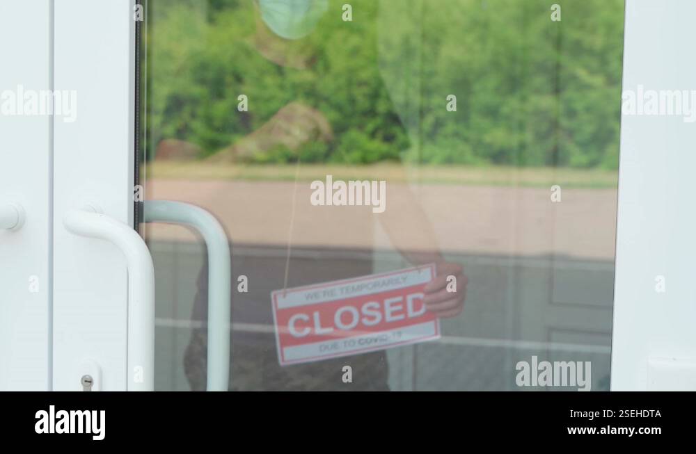 Shop closed storefront sign Stock Videos & Footage - HD and 4K Video ...