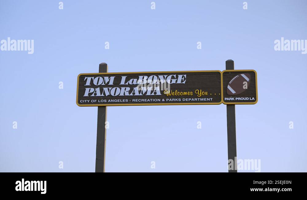 Tom LaBonge Panorama hill view Stock Video Footage - Alamy