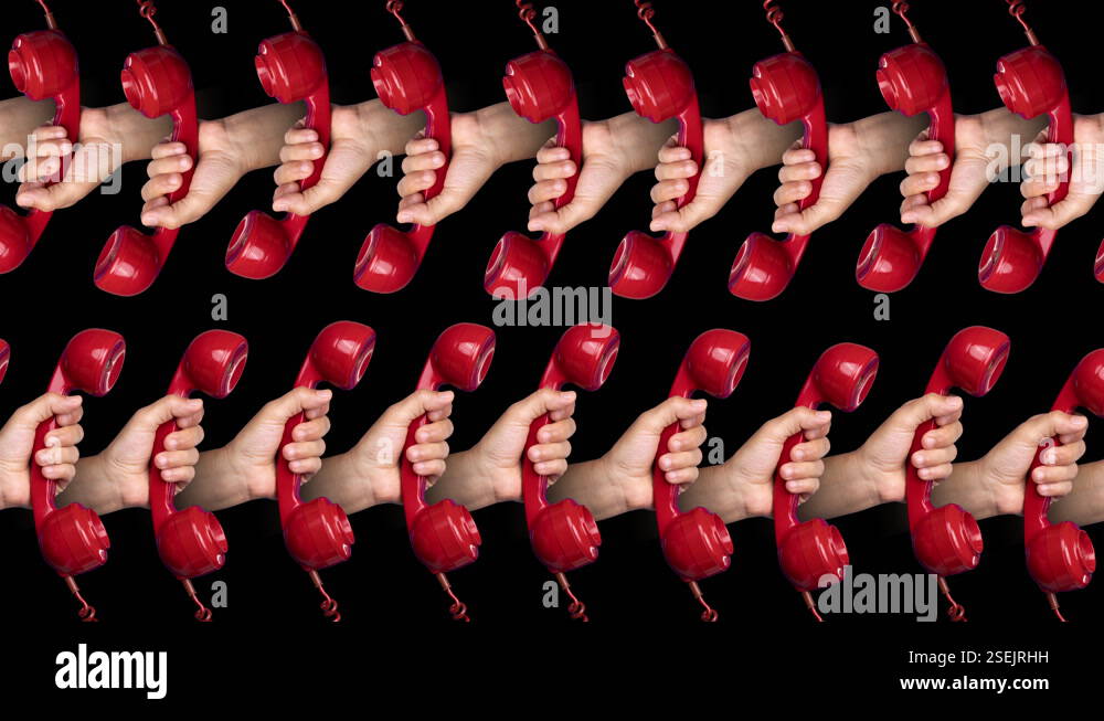 Red phones Stock Videos & Footage - HD and 4K Video Clips - Alamy