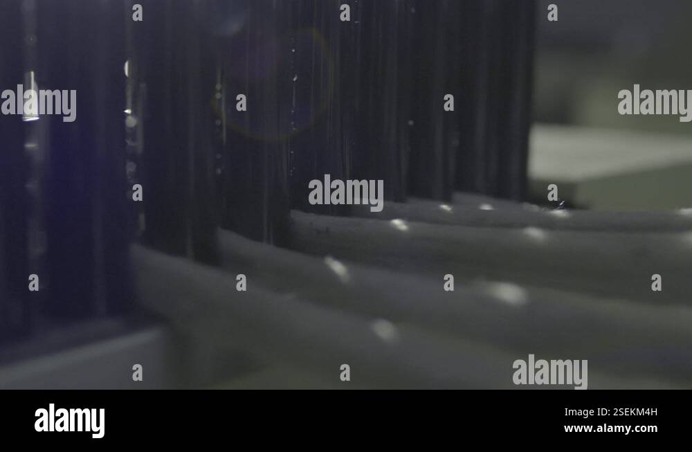 Weaving Recycled Textiles During Recycling Process, Sustainable Fabric ...