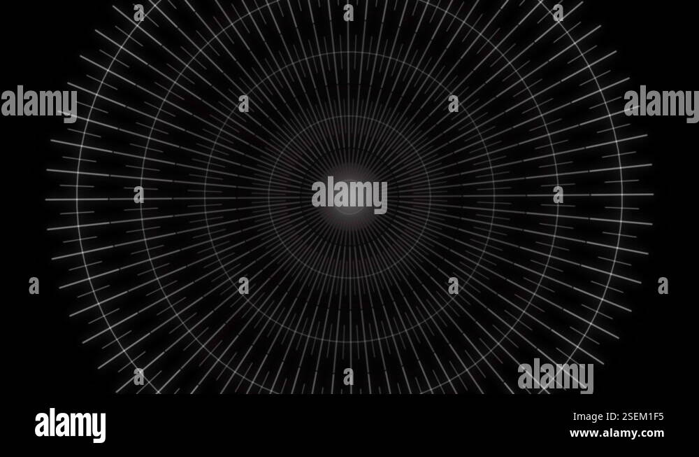 HUD Arc Audio Reactive Equalizer A Red Bounce Large VJ Loop Animation ...