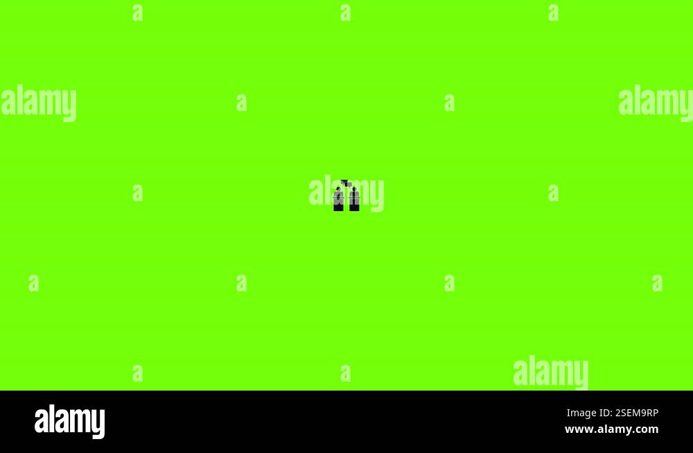 Political debate icon animation Stock Video Footage - Alamy