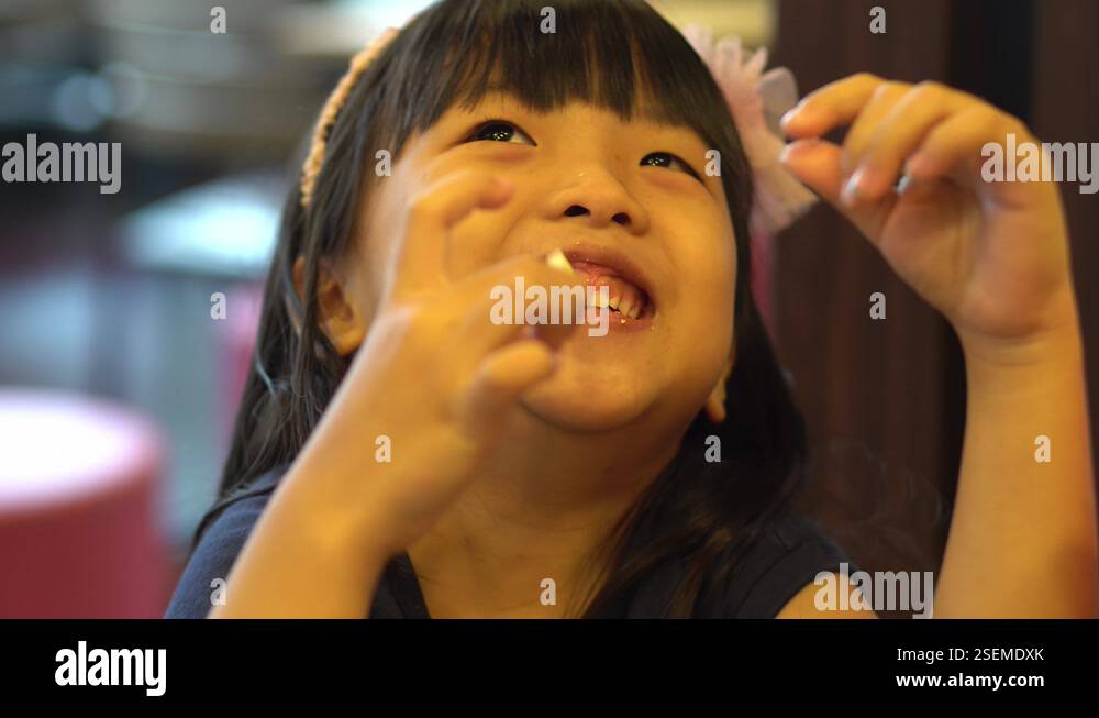 Girl kid french fries Stock Videos & Footage - HD and 4K Video Clips ...