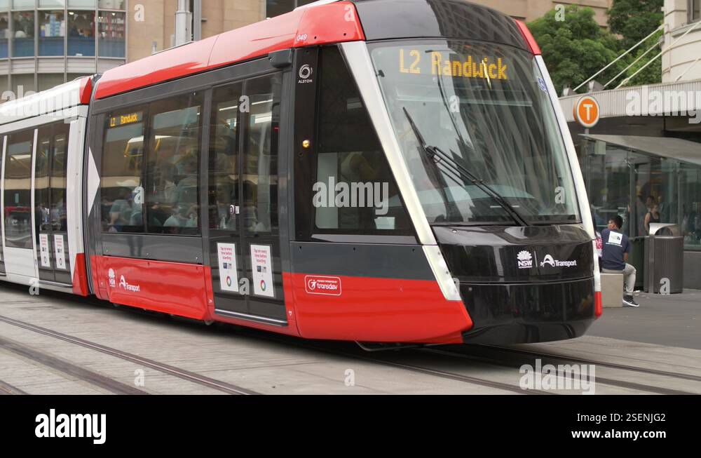 Faces at a window inside a Sydney tram slow motion 4K Stock Video ...