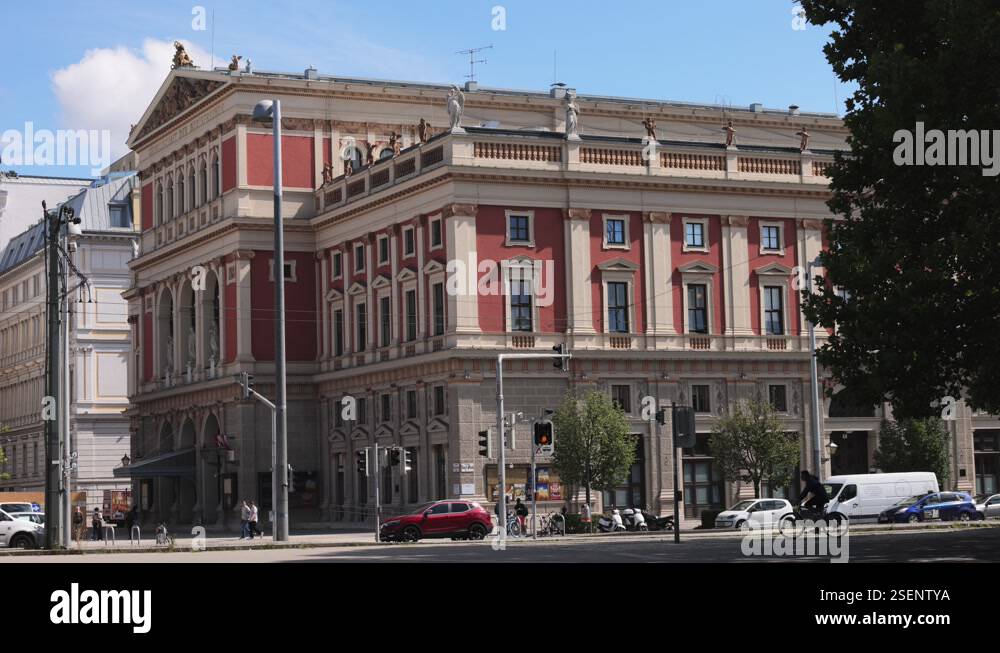 Vienna Concert hall called Musikverein in the city center - VIENNA ...