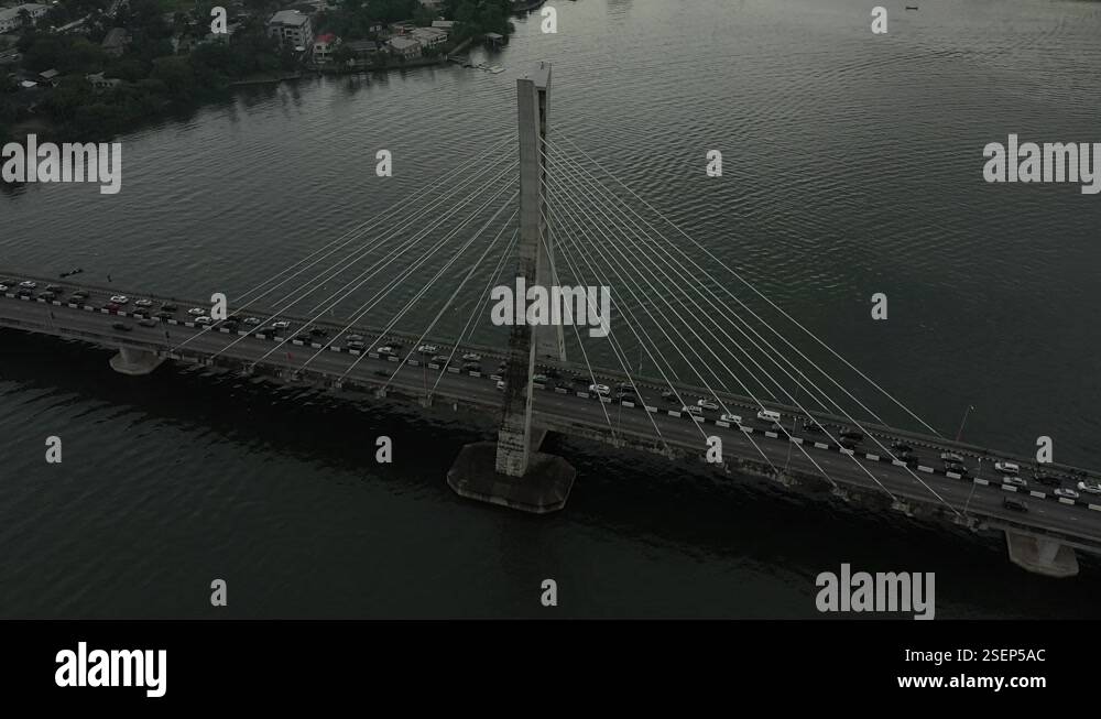 The Lekki-Ikoyi Link Bridge is a 1.36 km cable-stayed bridge in Lagos ...