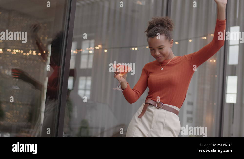 Young woman dancing rooftop Stock Videos & Footage - HD and 4K Video ...