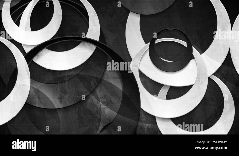 Abstract black white art Stock Videos & Footage - HD and 4K Video Clips ...