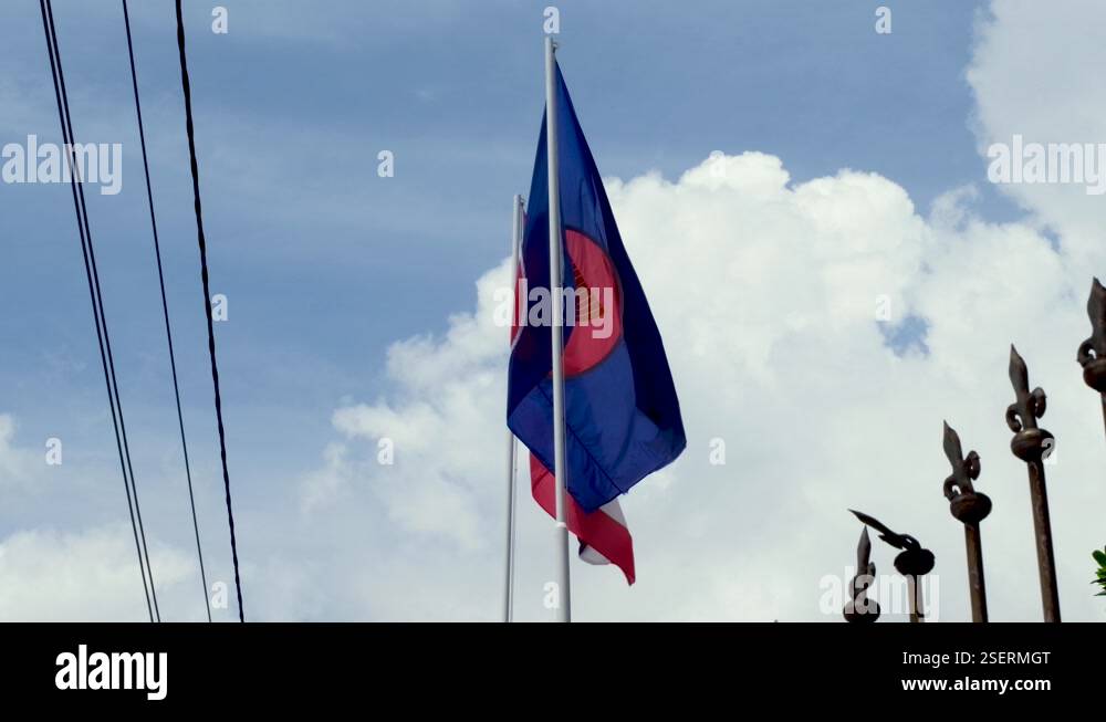 Asean flag association southeast Stock Videos & Footage - HD and 4K ...