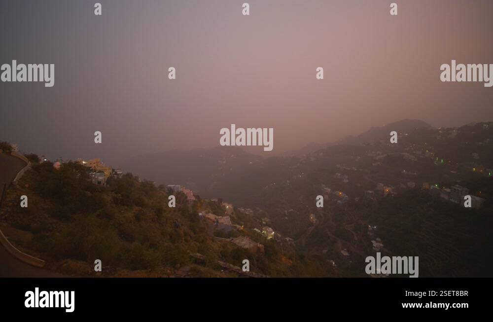 Views across the Faifa mountains in Jazan region of Saudi Arabia Stock ...