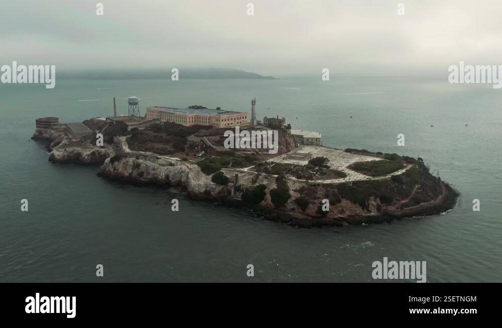Alcatraz prison aerial Stock Videos & Footage - HD and 4K Video Clips ...