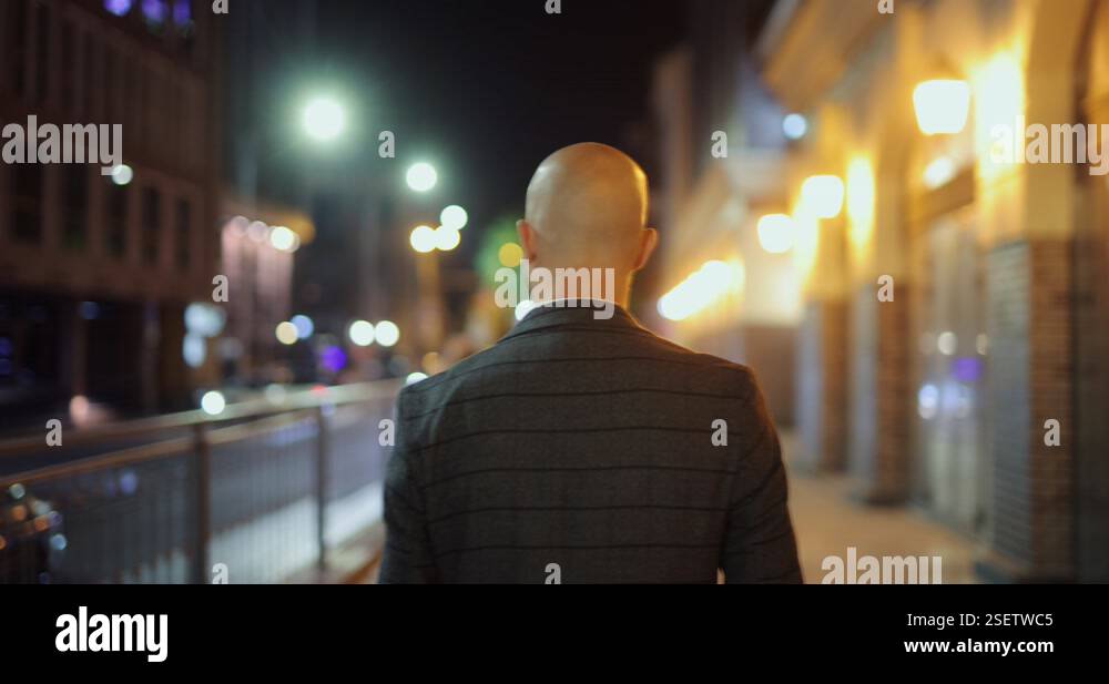 Back view bald Stock Videos & Footage - HD and 4K Video Clips - Alamy