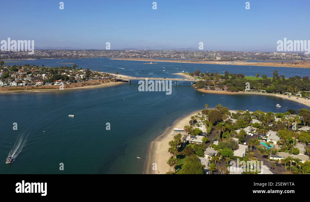 Mission Bay Including Crown Point, Vacation Isle, And Fisherman's ...