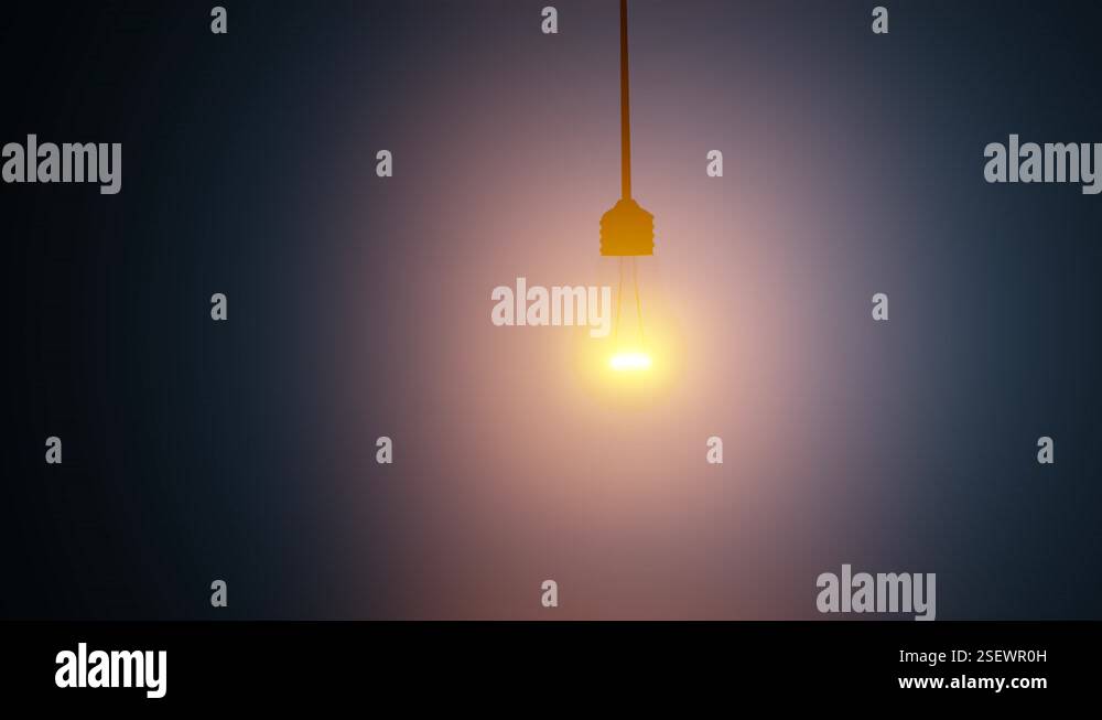 Glowing bulb 3d Stock Videos & Footage - HD and 4K Video Clips - Alamy