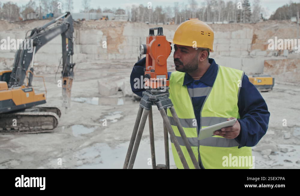 Surveying measuring equipment level Stock Videos & Footage - HD and 4K ...