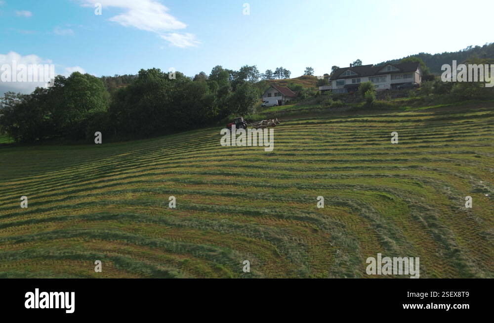 Tractor with wheel rake Stock Videos & Footage - HD and 4K Video Clips ...
