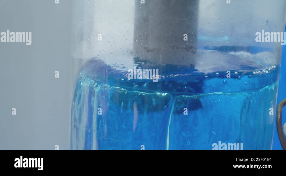modern pump equipment.beautifully illuminated liquid is pumped in a ...