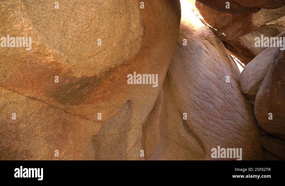 Joshua Tree National Park Rock Formation Chasm Of Doom Hidden Valley ...