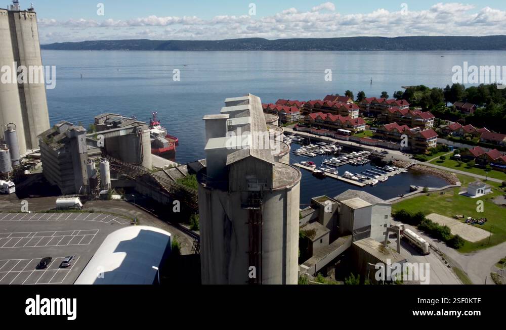 Slemmestad is a small factory town outside of Oslo, Norway. It is the ...