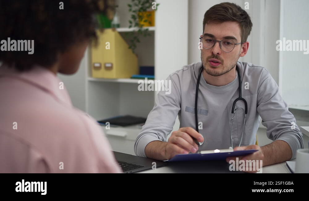 Doctor explains patient record Stock Videos & Footage - HD and 4K Video ...