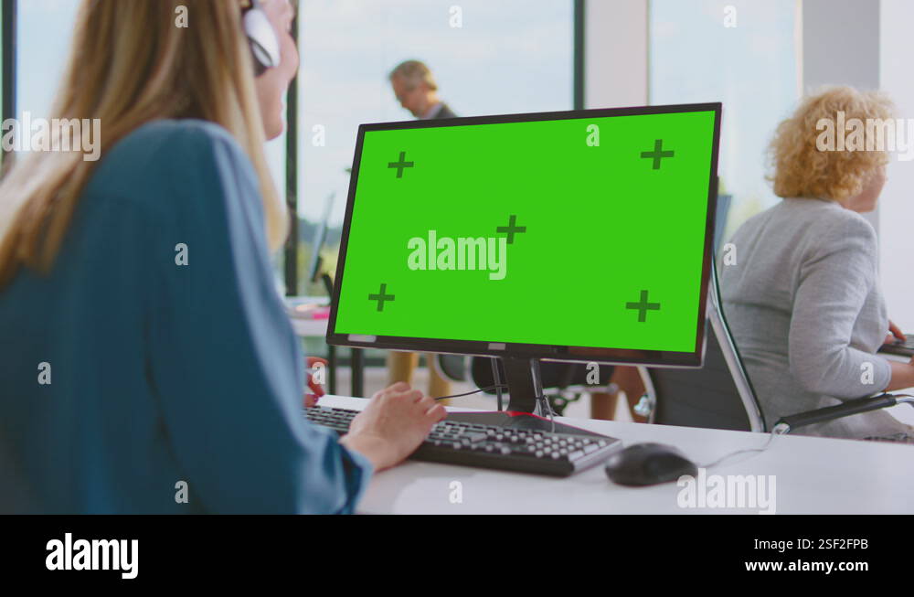 Monitor computer shoulder Stock Videos & Footage - HD and 4K Video ...