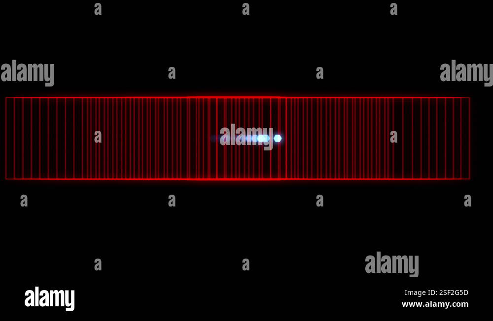 Progress Bar Loading Rectangle Gird M Red Loop Animation Background ...