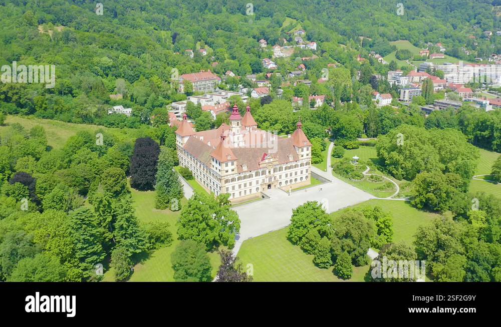 Graz, Austria. Eggenberg Palace (Schloss Eggenberg) - the largest ...
