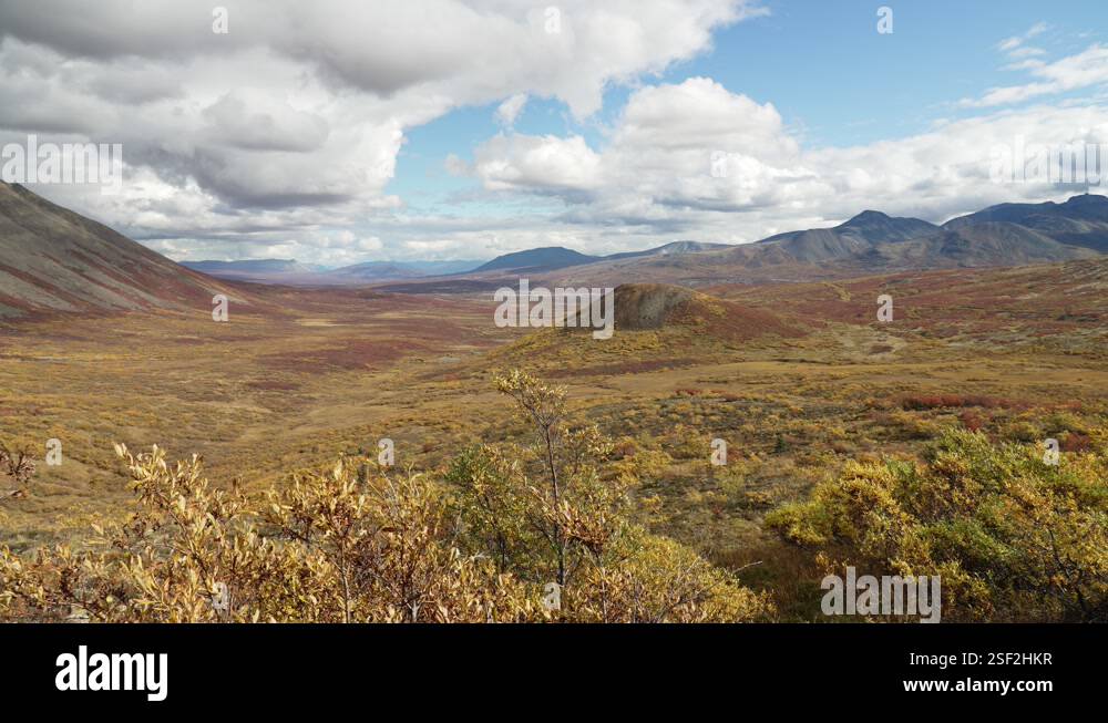 Beautiful scenic landscape in northern Canada Stock Video Footage - Alamy