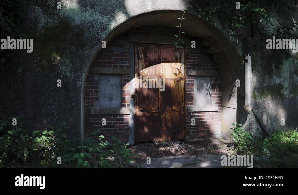 Abandoned Military Fort on Tomogashima, Wakayama Japan Stock Video ...