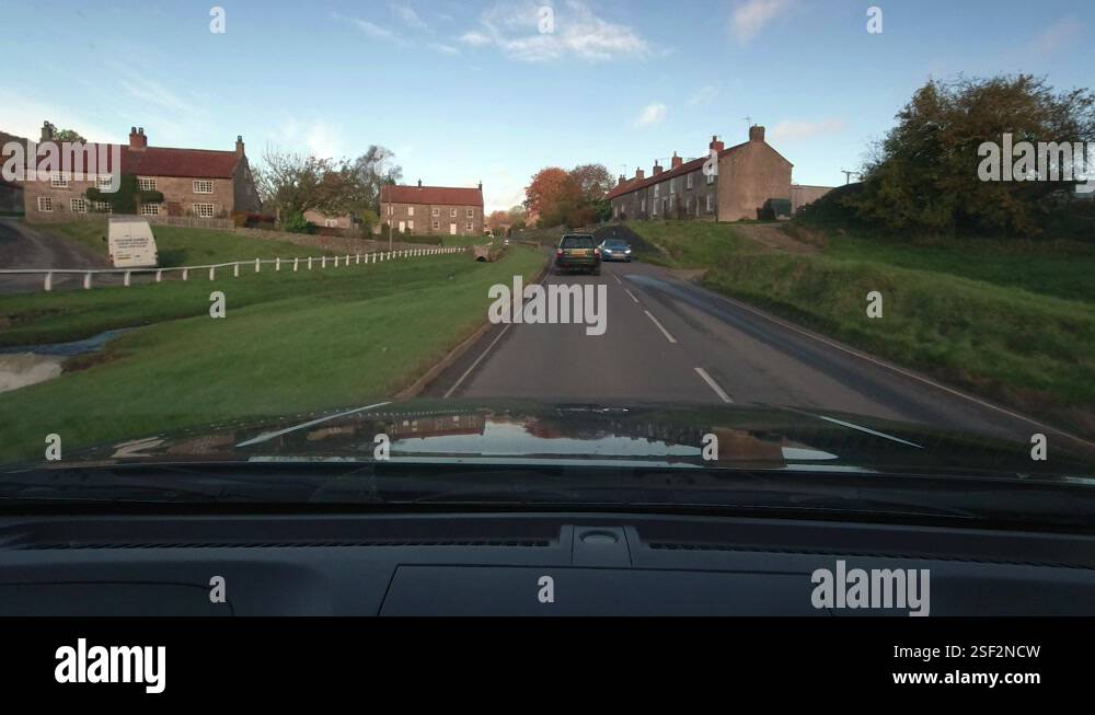 A pretty village on the edge of the North York Moors in Northern ...