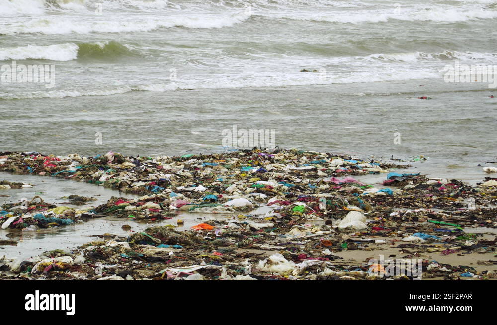 Man made disaster due to disposal of litter causing degradation of ...