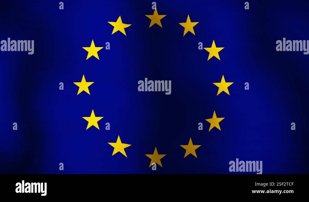 Wavy europe flag Stock Videos & Footage - HD and 4K Video Clips - Alamy