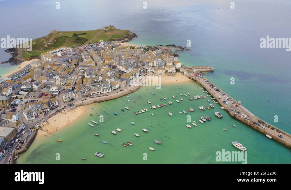 St ives seaside resort Stock Videos & Footage - HD and 4K Video Clips ...