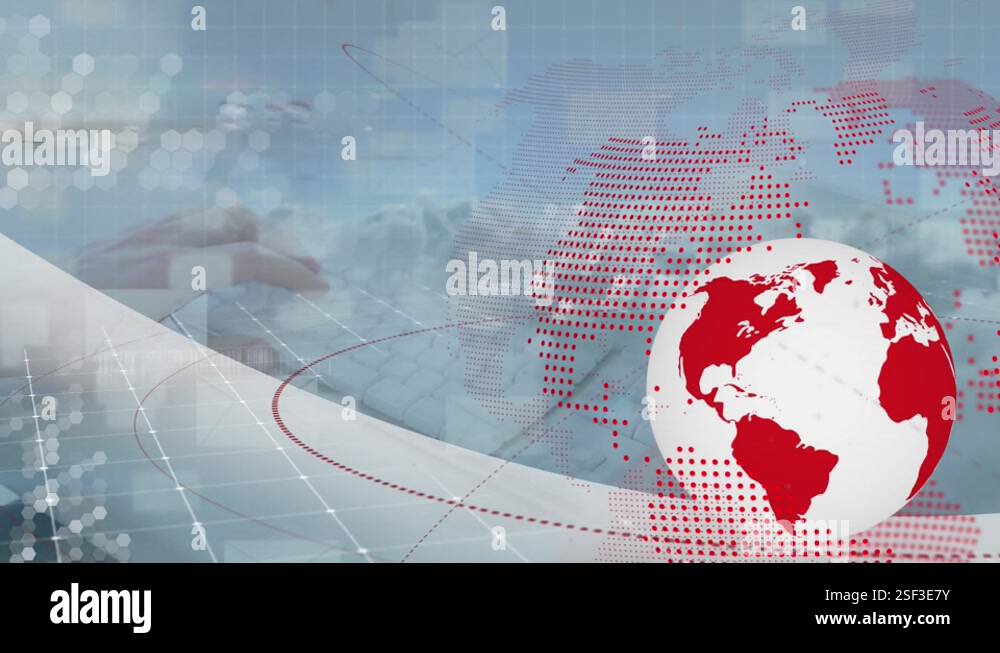 Animation data processing hands typing Stock Videos & Footage - HD and 4K Video Clips - Alamy