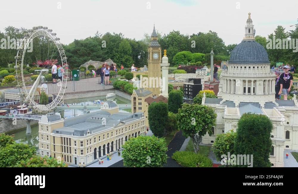 Miniatures Of London City Landmarks In Miniland. Legoland Windsor ...