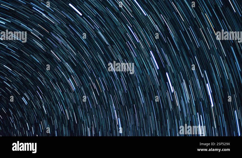 Startrails of Milky Way Galaxy Spring Season Northeast Sky ...