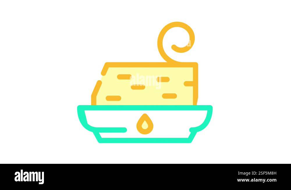 trans fat color icon animation Stock Video Footage - Alamy