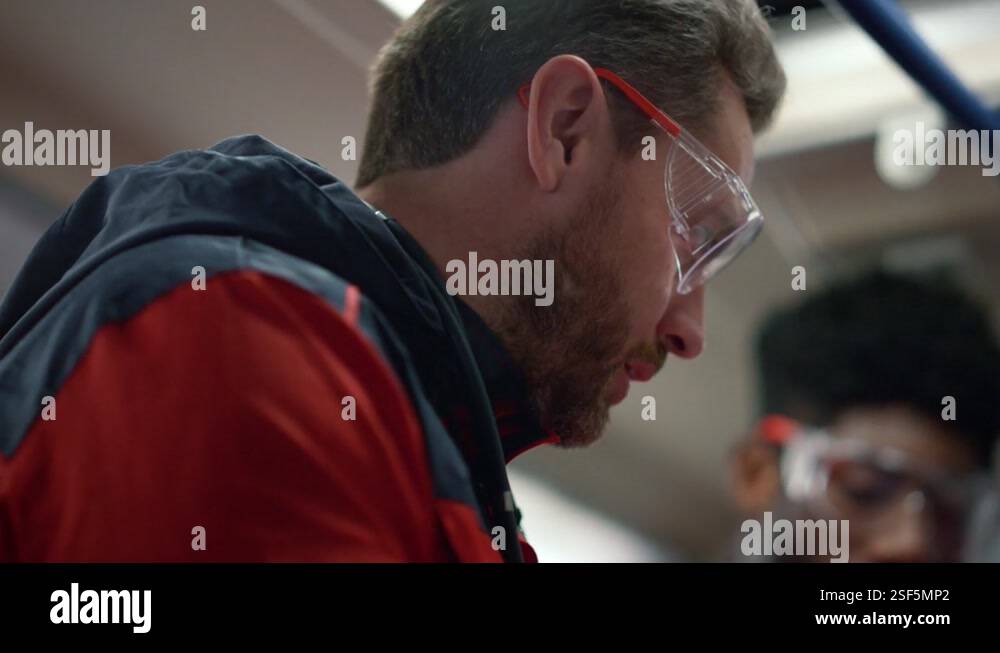 Ambulance paramedic checking patient pulse. Medical assistant counting ...