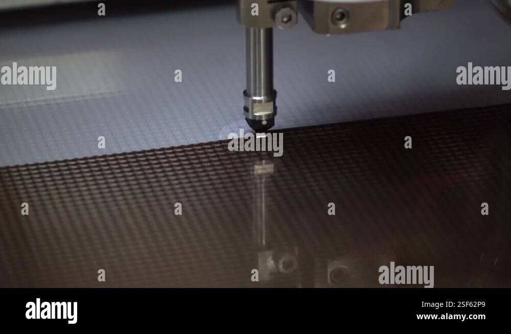 Pick up silicon die in die attach machine in semiconductor ...