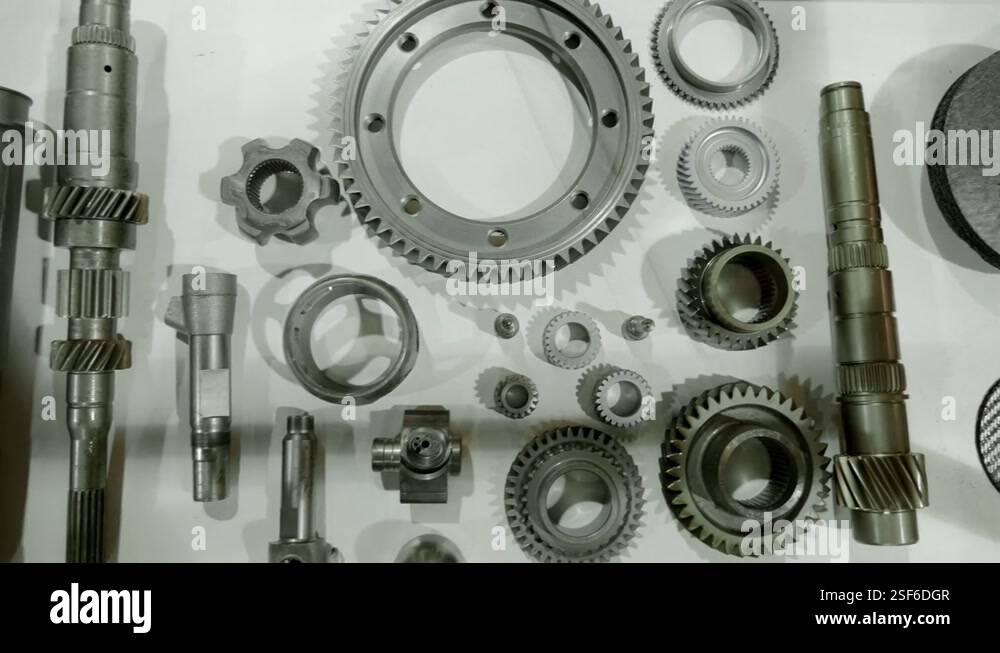 Industrial metal spare parts Stock Videos & Footage - HD and 4K Video ...