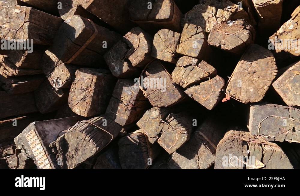 Stack old railroad ties Stock Videos & Footage - HD and 4K Video Clips ...