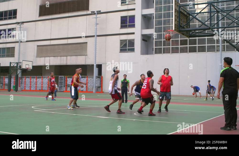 Basketball Player Scoring. High quality video footage Stock Video ...