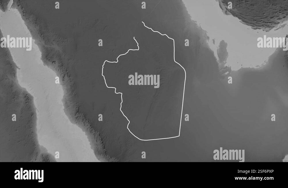 Ar Riyad, Saudi Arabia, extruded. Grayscale Stock Video Footage - Alamy