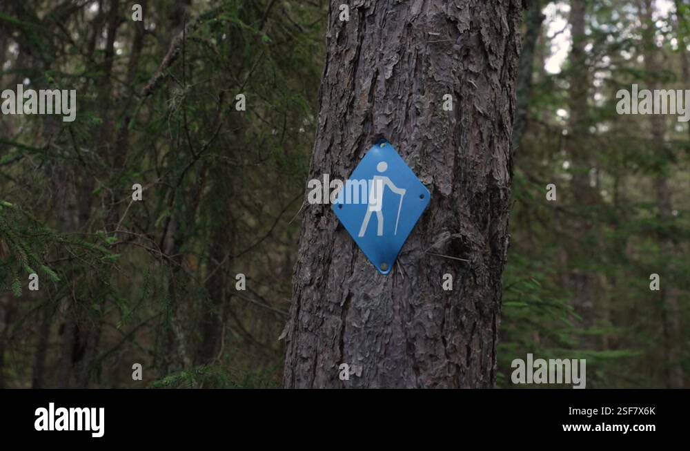 Hiking path marker Stock Videos & Footage - HD and 4K Video Clips - Alamy