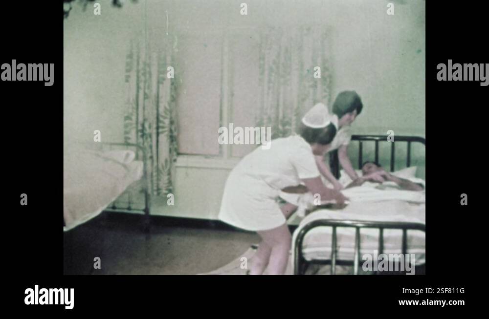 1970s: Hospital room fills with smoke. Nurses rush in to evacuate ...